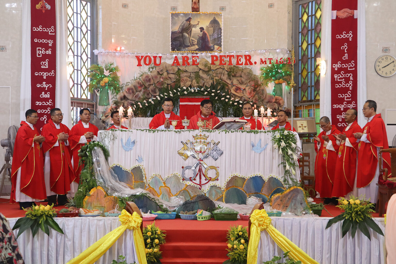 Pathein Diocese Celebrates St. Peter’s Cathedral Feast on Sts. Peter ...