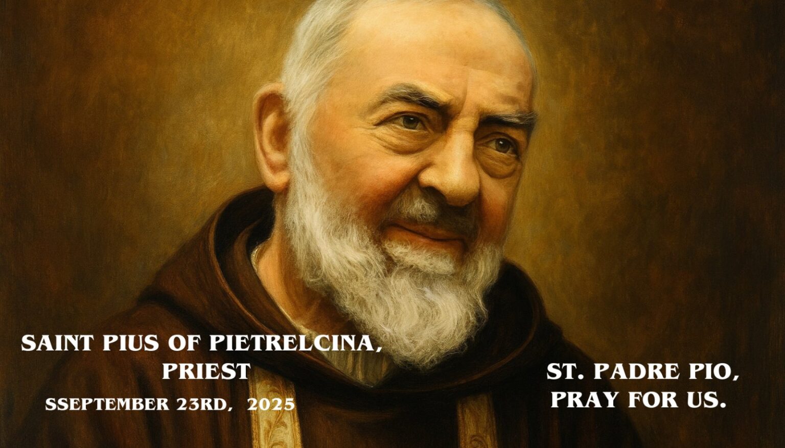 Tuesday of the Twenty-fifth Week in Ordinary Time, September 23, 2025 ...