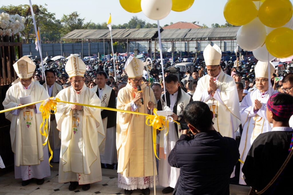 New Church and Grotto Blessed in Myitkyina, Emphasizing Community as ...