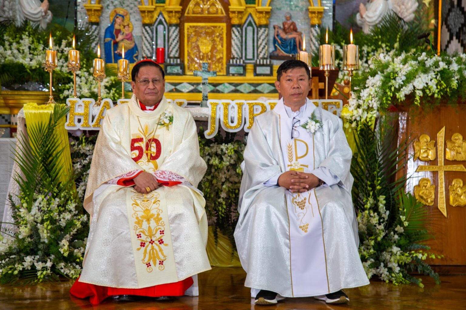 Myanmar Cardinal marks 50 Years of Priesthood in Myitkyina, Emphasizes ...