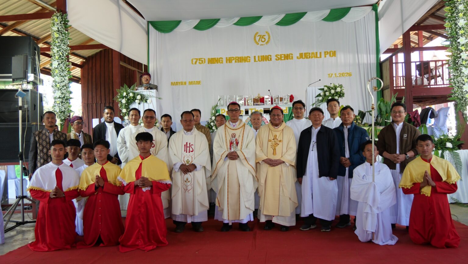 Remote Myanmar Parish Celebrates 75 Years of Faith with Myanmar ...