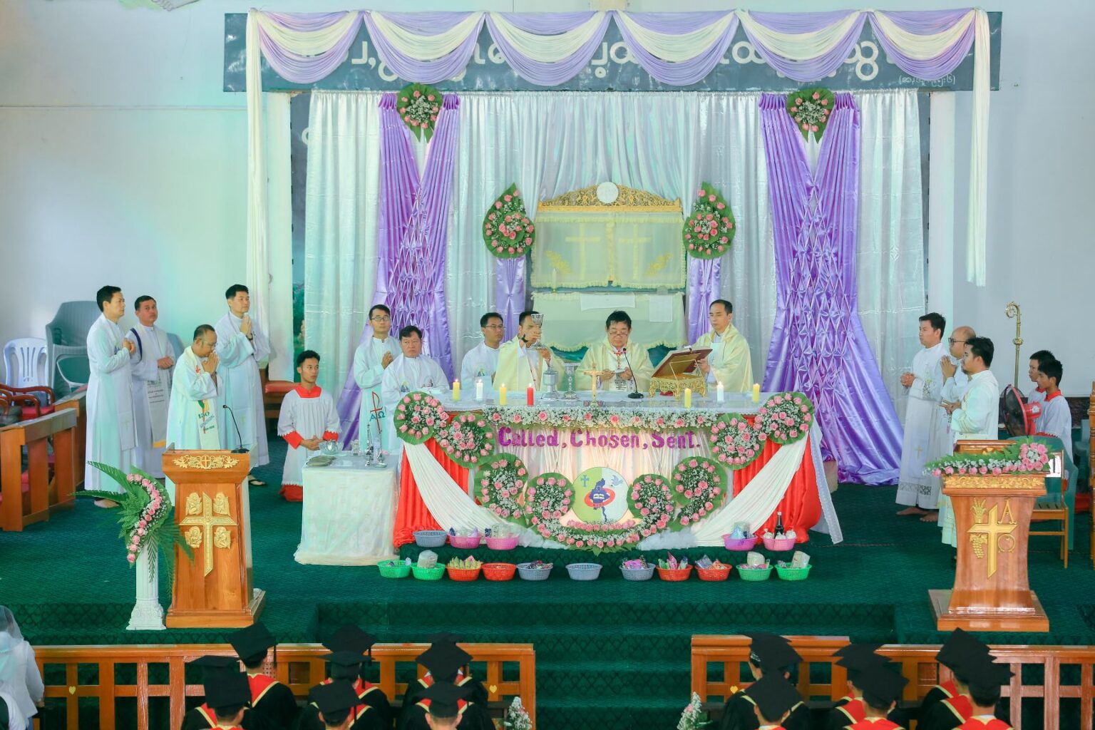 Myanmar National Catholic Catechists Training School Holds Diploma ...