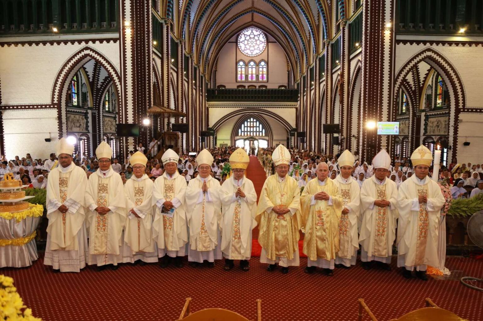 Myanmar Cardinal and Fr. Edward Sein Myint Celebrate 50 Years of ...